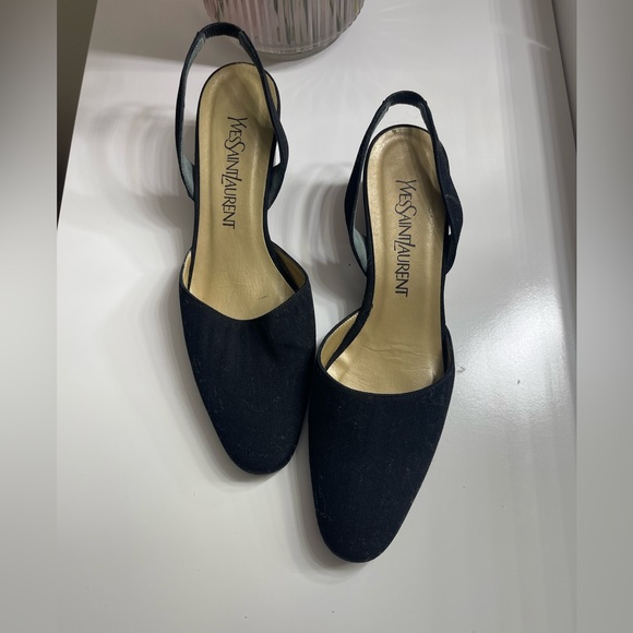 Yves Saint Laurent | Shoes | Vintage Ysl Low Heel Pumps | Poshmark